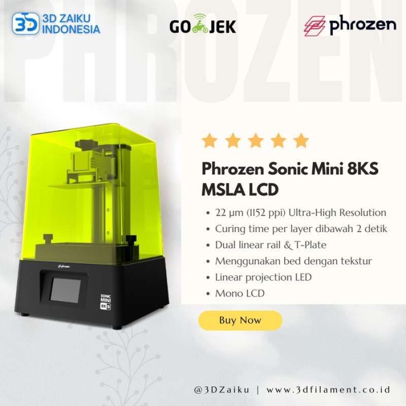Phrozen Sonic Mini Resin 3 D Printer 🔥 Harga & Spesifikasi Terbaru ...
