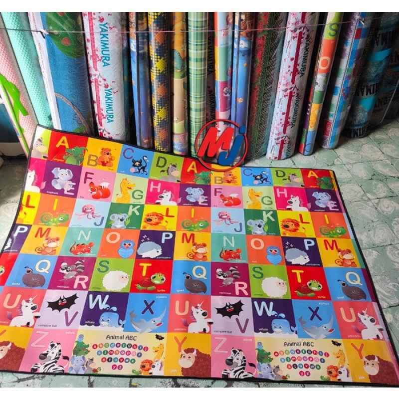 Promo Tikar gambar spon karakter 200 x 120 cm, tebal 1,5 mm. tikar ...