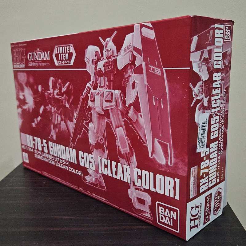 Jual Gunpla Bandai Hg Gundam G05 Clear Color Langka Di Seller Alghie ...