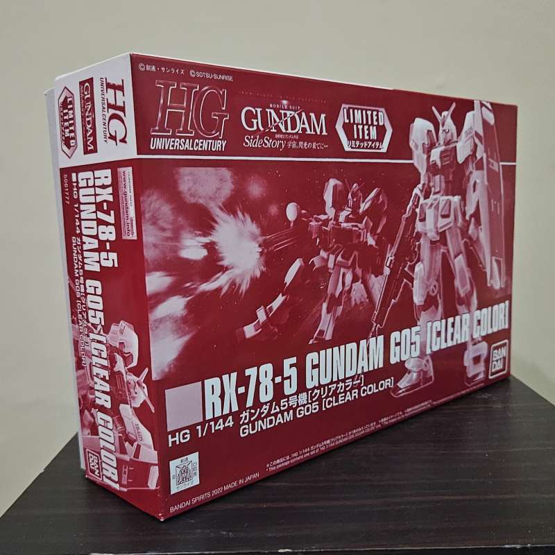 Jual Gunpla Bandai Hg Gundam G05 Clear Color Langka Di Seller Alghie ...