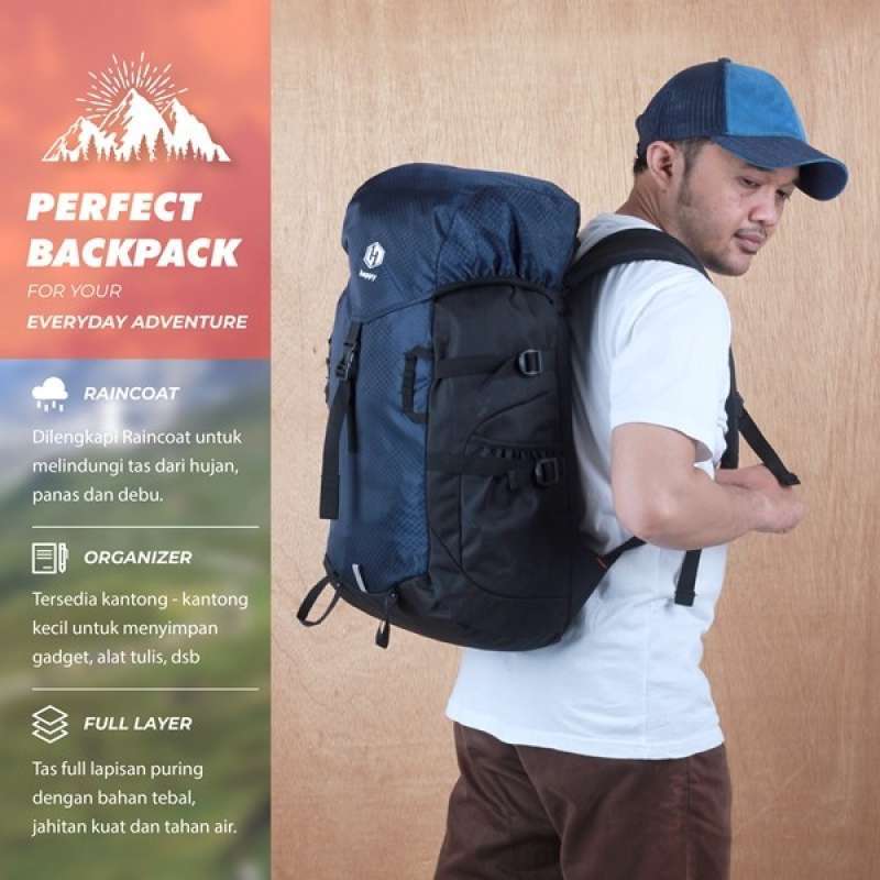 Promo Tas Semi Carrier Hiking 40 Liter Tas Ransel Gunung Camping ...