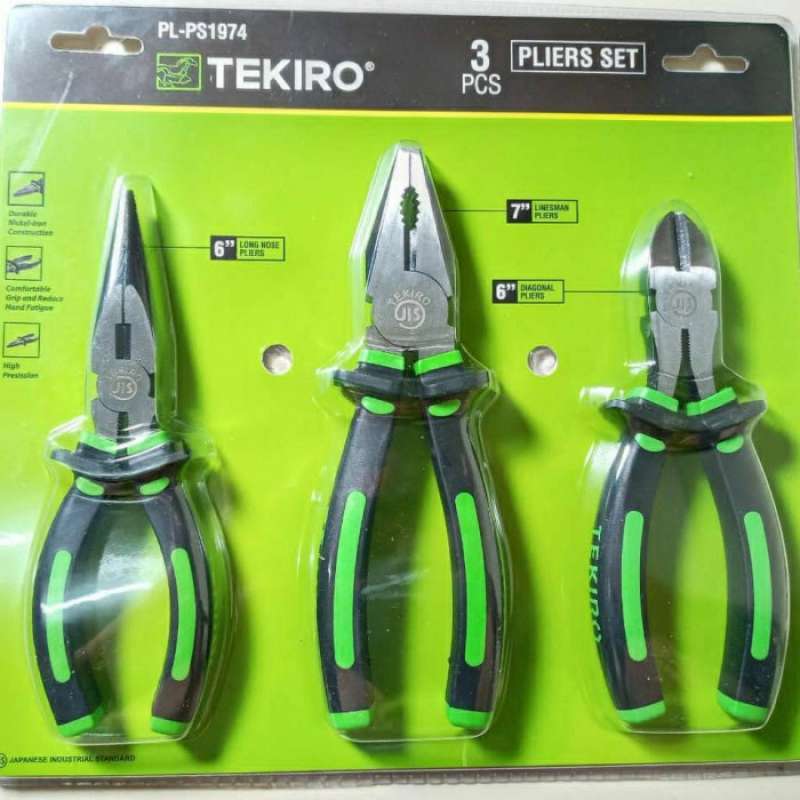 Promo Tang Set Isi 3/ Tang Kombinasi 7 Tang Lancip 6/tang Potong6tekiro ...