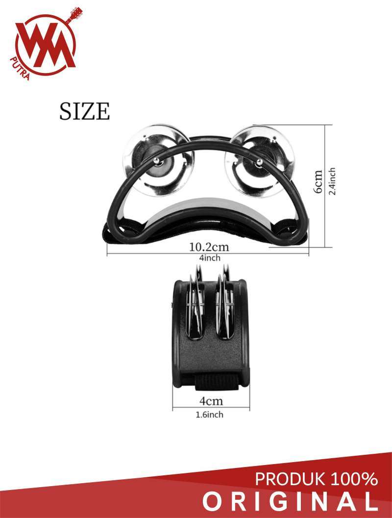 Jual ALICE HAND AND FOOT TAMBORINE ATB011/ALICE ATB011 di Seller Wijaya Musik Putra Official ...