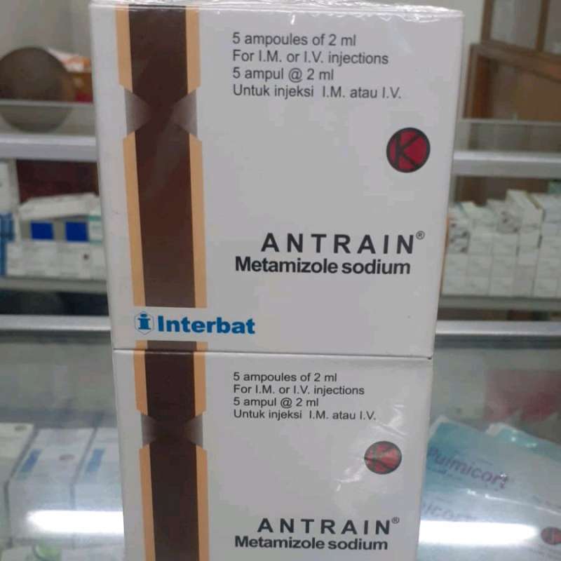 Jual Antrain Inj Per Box Original Di Seller Apotek Balanak - Kayu Manis ...