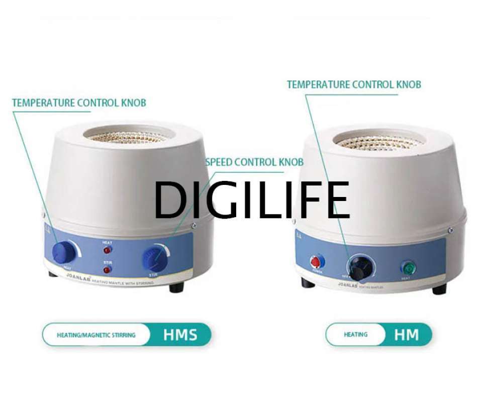 Jual Heating Mantle Magnetic Stirrer Joanlab HMS 500ml Electric Lab ...