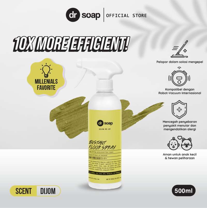 Jual Whs - Dr Soap Instant Floor Spray [500 Ml] Dijom Kuning Di Seller ...