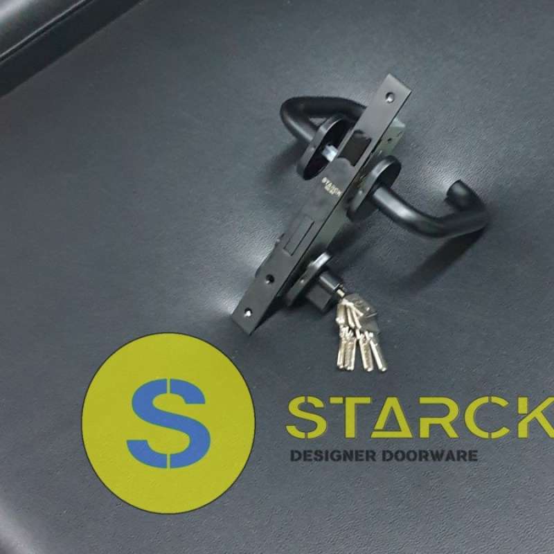 Promo Handel Pintu Frame Aluminium Kaca Starck Hitam Pintu Rangka Kecil ...