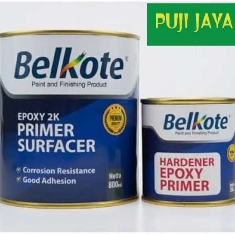 Promo Belkote Epoxy Primer Surfacer PU 2K (1kg) 30 menit kering Diskon 23% di Seller CV. Kenesi ...