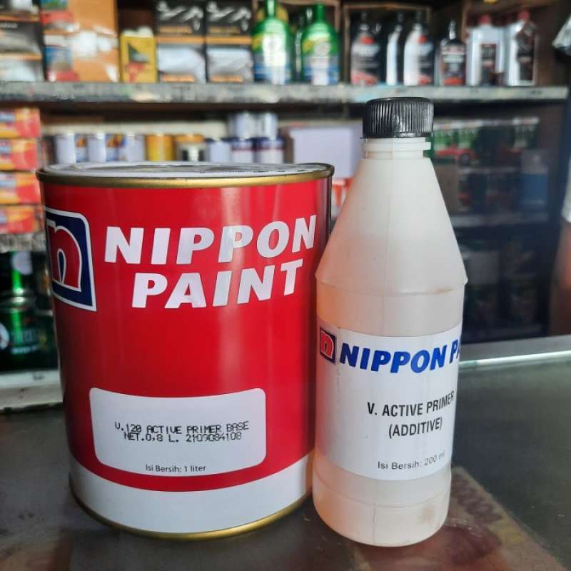 Promo Nippon Paint Vinilex Active Primer 120 Base 1 Liter Diskon 23% Di Seller Cv. Kenesi ...
