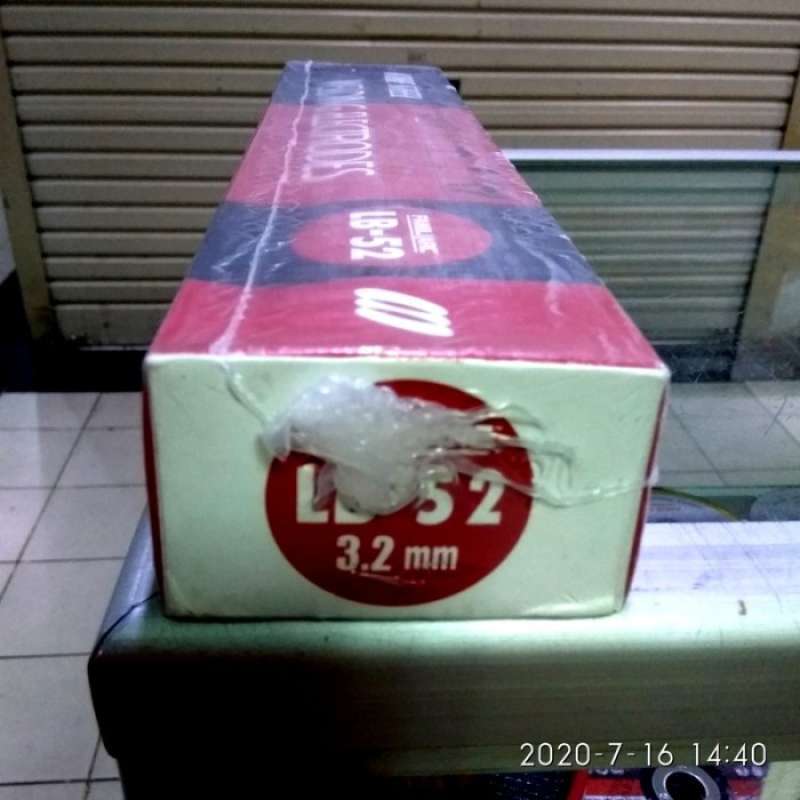 Promo Kawat Las KOBE LB-52 dia. 3,2mm - E7016 Packing 20 Kg Diskon 23% ...
