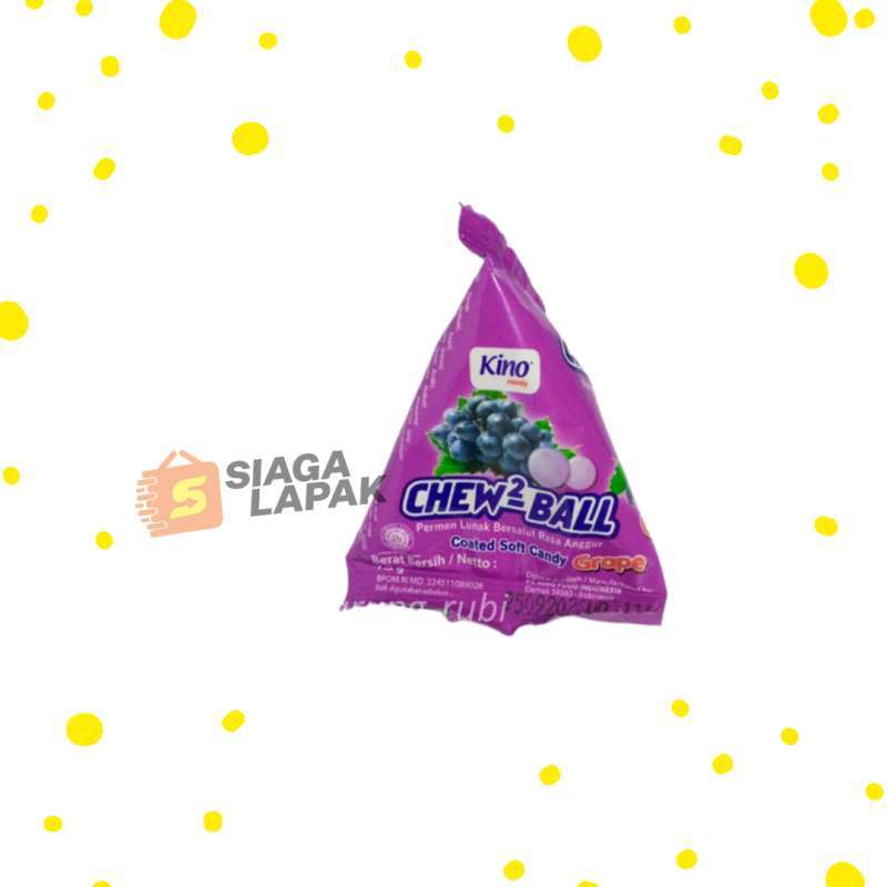 Jual Permen Chew Chew2 Ball Kino 1 Pak Isi 10 Candy Lunak Jadul Di ...
