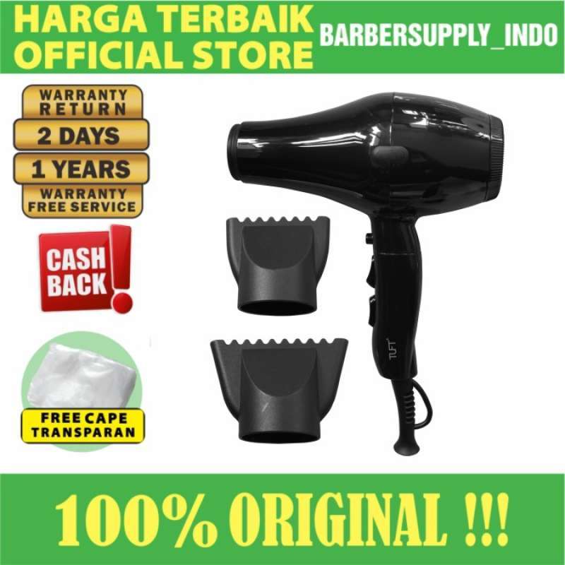 Promo Tuft Basic Hair Dryer Cm 5506 600w / Hairdryer Pengering Rambut ...
