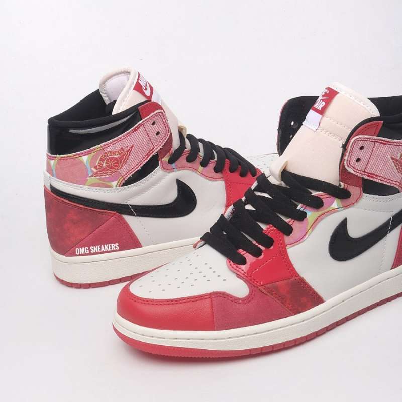 Jual Air Jordan 1 High Og Spiderman Across The Spider Verse - Bnib ...