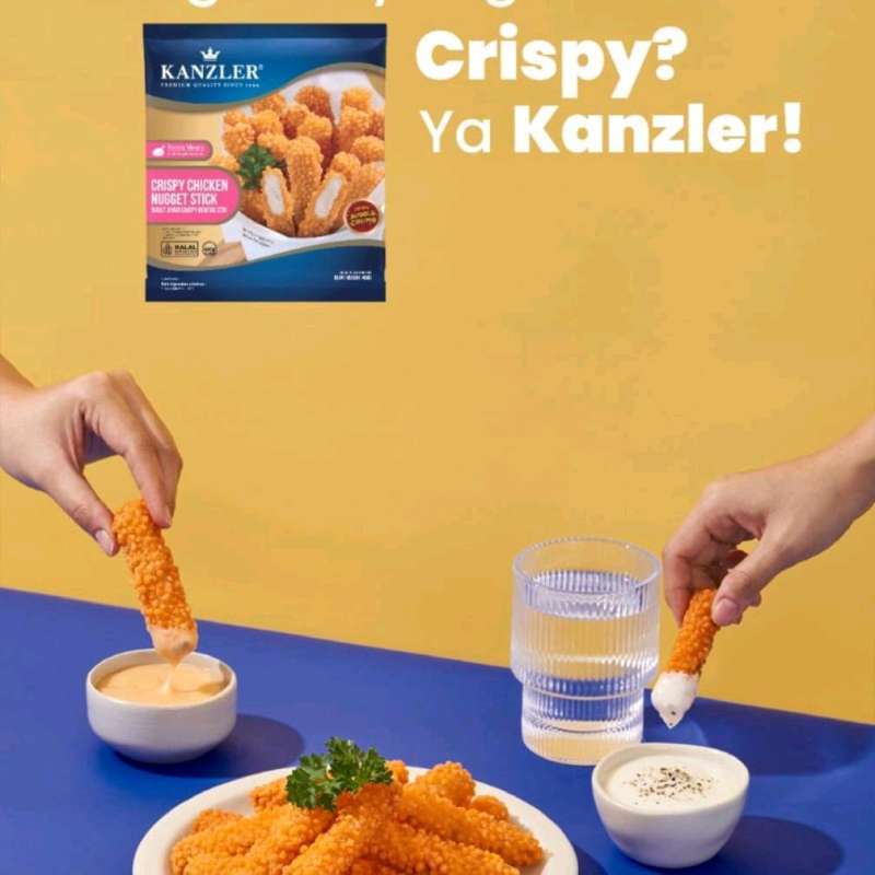 Jual Kanzler Crispy Chicken Nugget Stick 450gr Di Seller ...