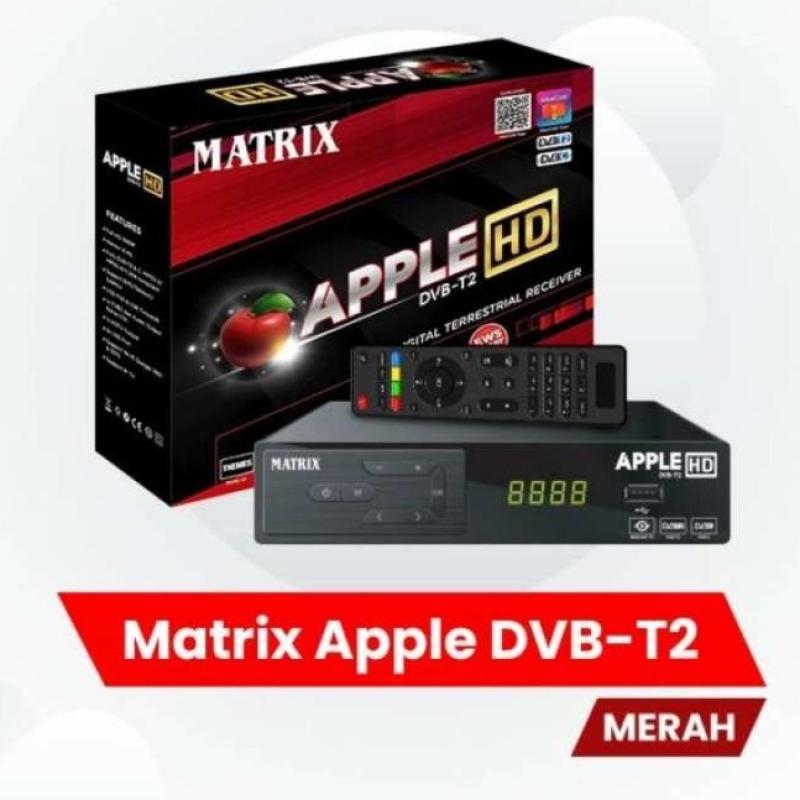 Promo SET TOP BOX MATRIX APPLE MERAH STB DVB-T2 DIGITAL Diskon 23% di ...
