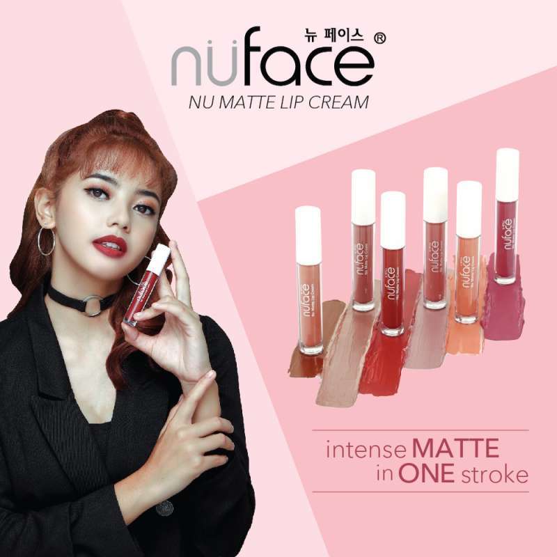 Promo Nuface Nu Matte Lip Cream (4g) - 06 Icheon Kiss Diskon 13% Di ...