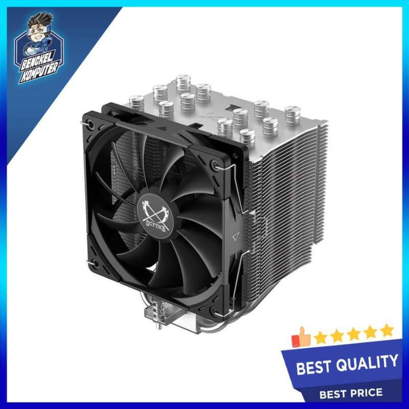 Jual CPU COOLER HSF TOWER SCYTHE MUGEN 5 REV.C - 6 HEATPIPES - 120MM di ...