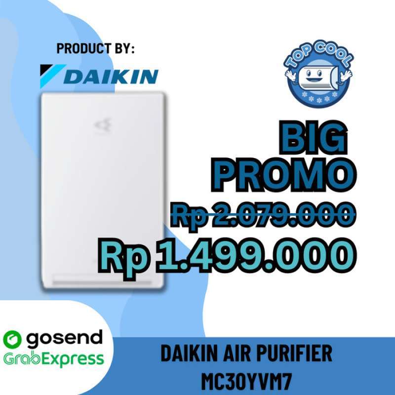 Promo Daikin Air Purifier Mc30yvm7 | Air Purifier Teknologi Streamer ...