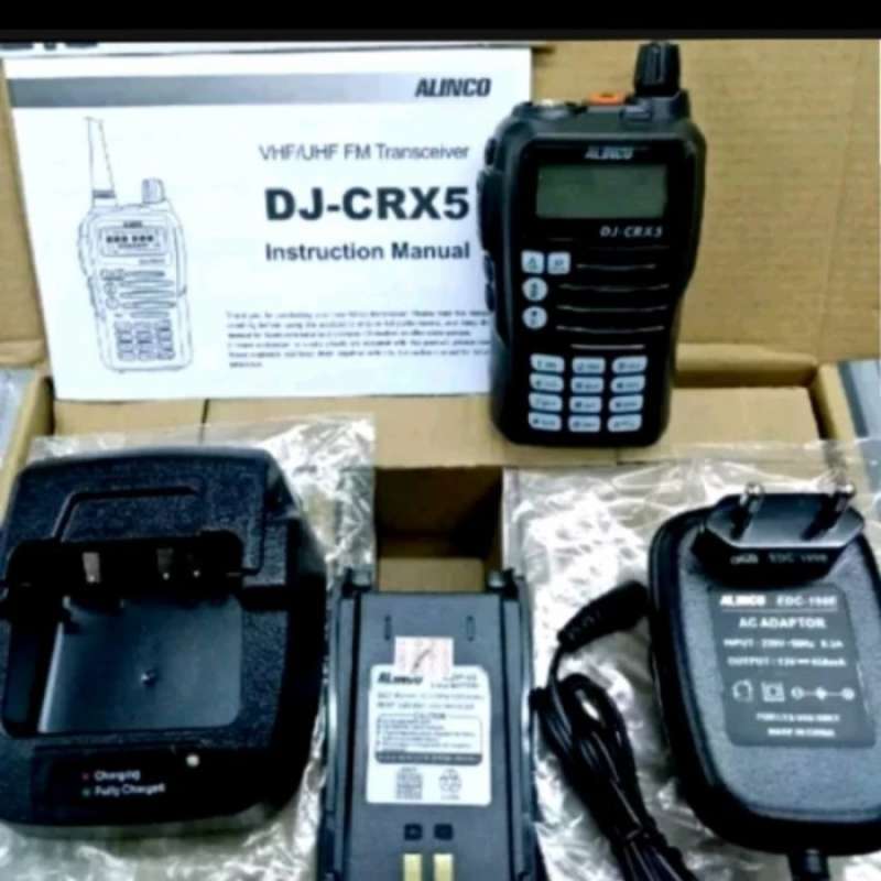 Promo Ht Alinco Dj Crx 5 Dual Band Vhf 136-174 Uhf Uhf 400-480 Radio Diskon 23% Di Seller Pt ...