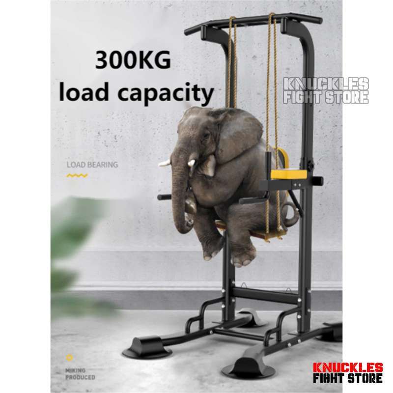 Jual Home Gym Pull Up Tower Bar Dip Station Parallel Bars Horizontal ...