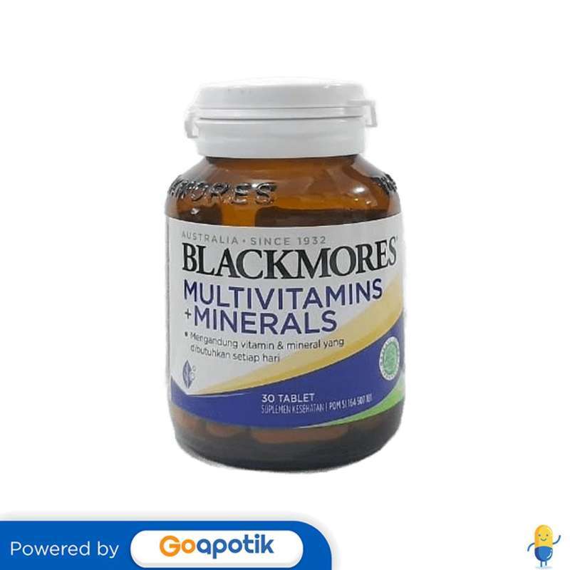 Jual Blackmores Multivitamins + Minerals Botol 30 Tablet Di Seller Apotek Jaya Aceh - Ulee Lhe ...