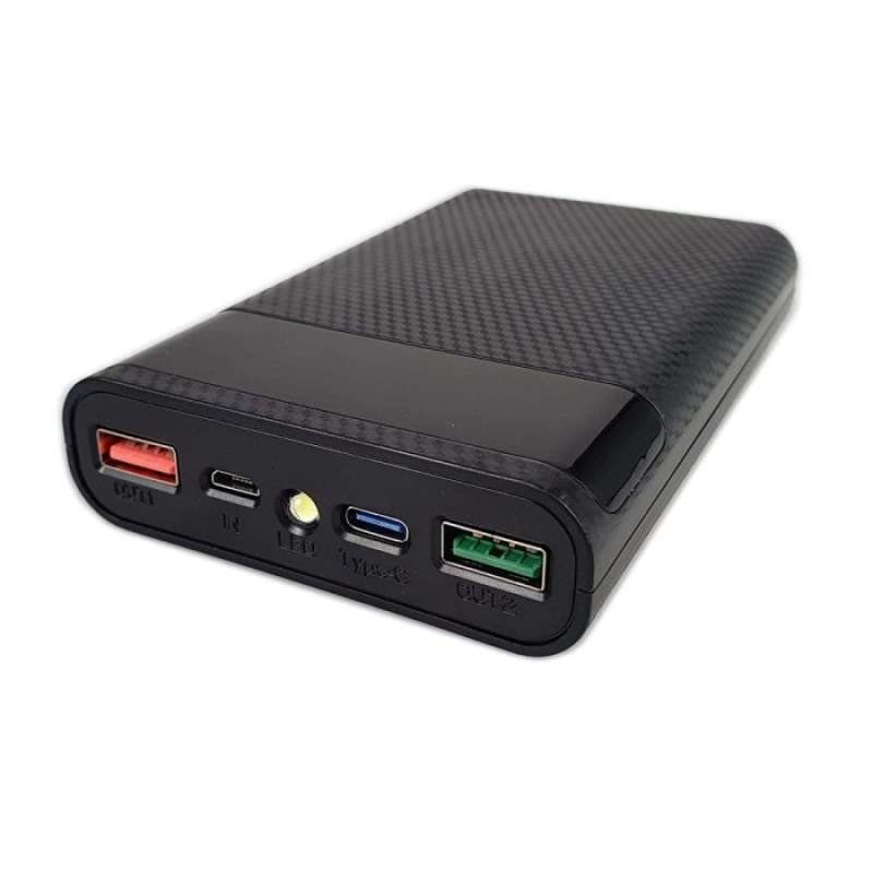 Promo DIY MODUL MESIN POWERBANK POWER BANK + CASING USB TYPE C 4 X ...