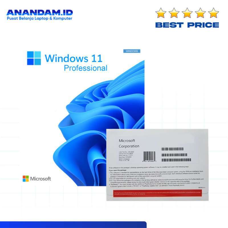 Jual Windows 11 Pro Professional 64bit - Original Di Seller Anandam.id ...