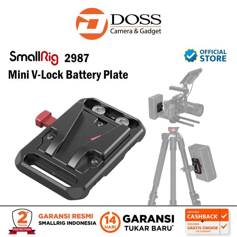 Jual Smallrig Mini V-lock Battery Plate 2987 Di Seller Doss Official ...