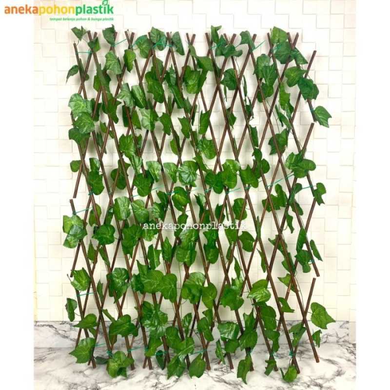 Promo Daun Rambat Plastik Pagar Anggur Besar/ Daun Anggur Artificial ...