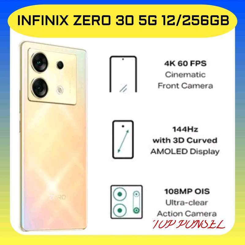 Jual Infinix Zero 30 5g 12/256gb Garansi Resmi Di Seller King's Store 24 - Jl.taruna Raya No.37 ...