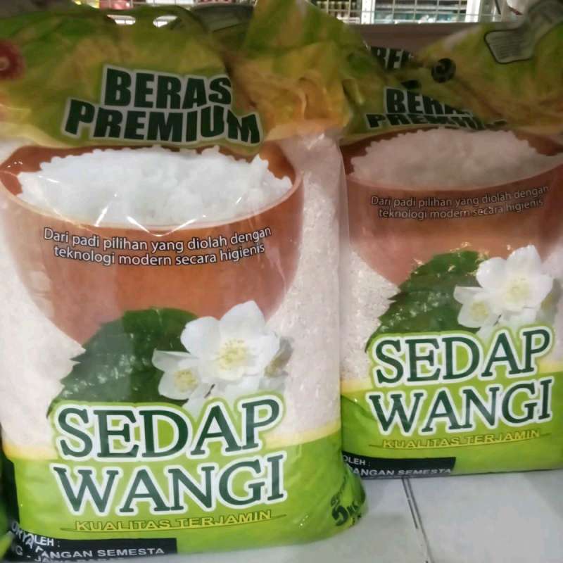Promo Sedap Wangi - Beras Premium Sedap Wangi 5kg Diskon 4% di Seller ...