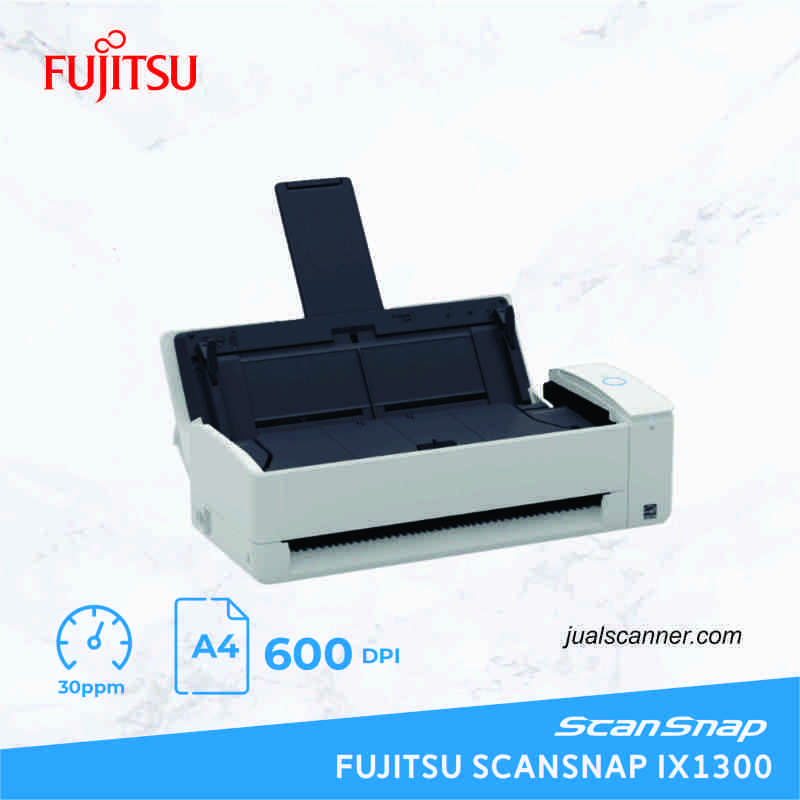 Jual Scanner Fujitsu ScanSnap iX1300 - 30ppm - (A4/Legal/Folio/F4) di Seller CODENA - Sukaluyu ...