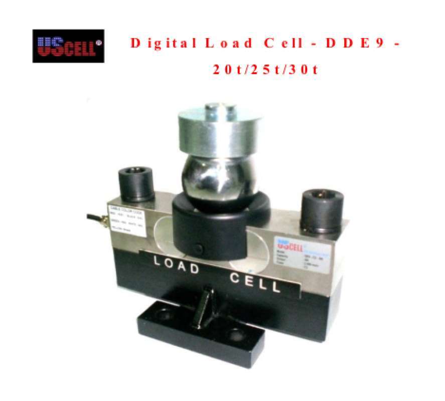 Jual Digital Load Cell - DDE9 - 20t/25t/30t & Analog Load Cell - DE9 ...