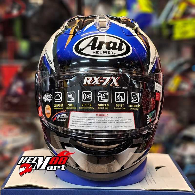 Jual Arai Rx-7x Maverick Gp4 Full Face - Helm Arai Rx7x Original Di Seller Helm Mart 88 - Helm ...