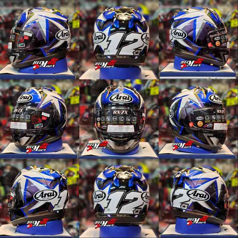 Jual Arai Rx-7x Maverick Gp4 Full Face - Helm Arai Rx7x Original Di ...