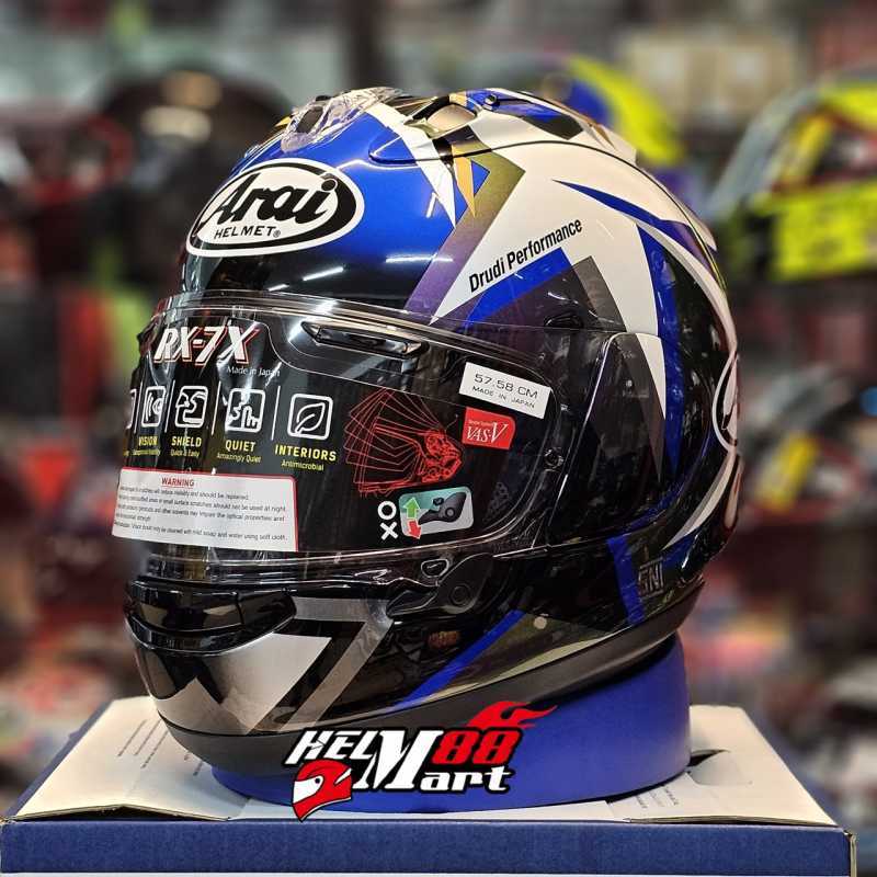 Jual Arai Rx-7x Maverick Gp4 Full Face - Helm Arai Rx7x Original Di ...