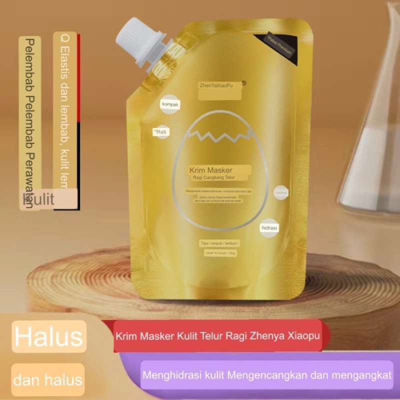 Jual Masker Ragi Cangkang Telur Egg Shell / Masker Retinol Snake Venom ...
