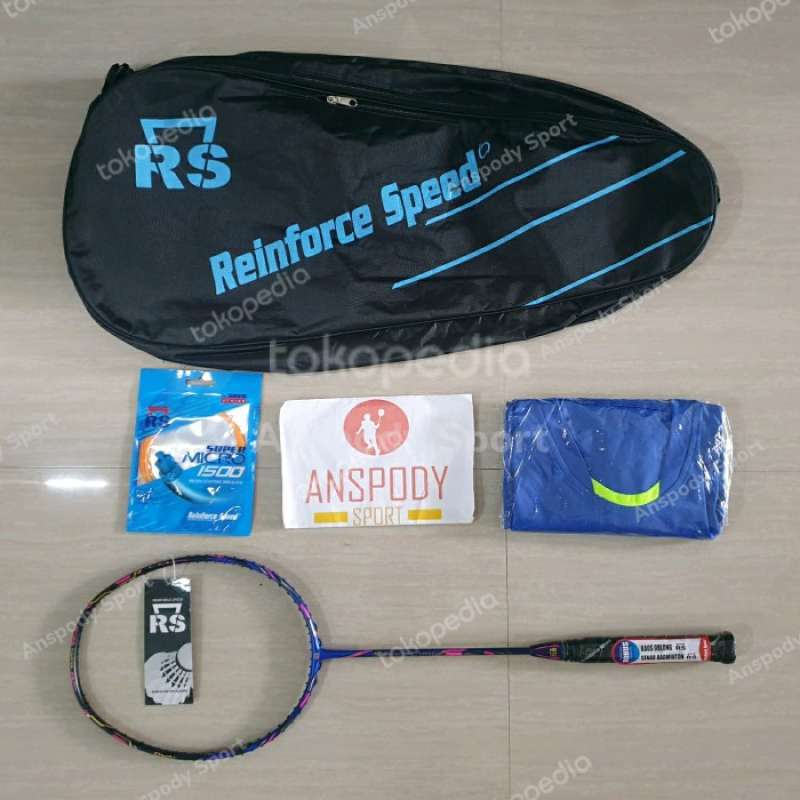 Promo Raket Badminton Rs Speed Core E Blue Diskon 23% di Seller ...