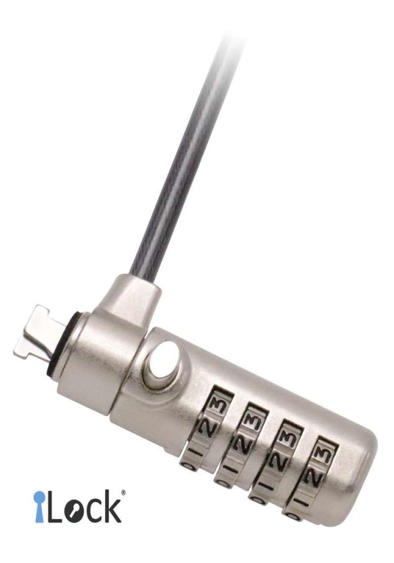 Promo iLock Nano Slim Security Combination Laptop Lock Diskon 23% di ...