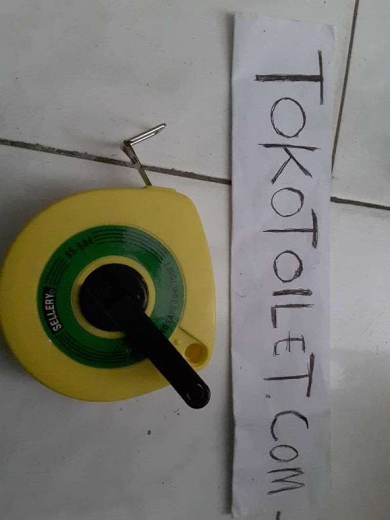 Promo meteran sellery 30 x 10 m alat ukur penggaris ukuran stainless ...