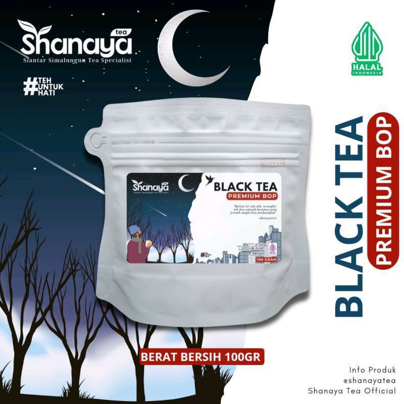 Jual SHANAYA TEA - PREMIUM BLACKTEA BOP 100GR di Seller SHANAYA TEA ...