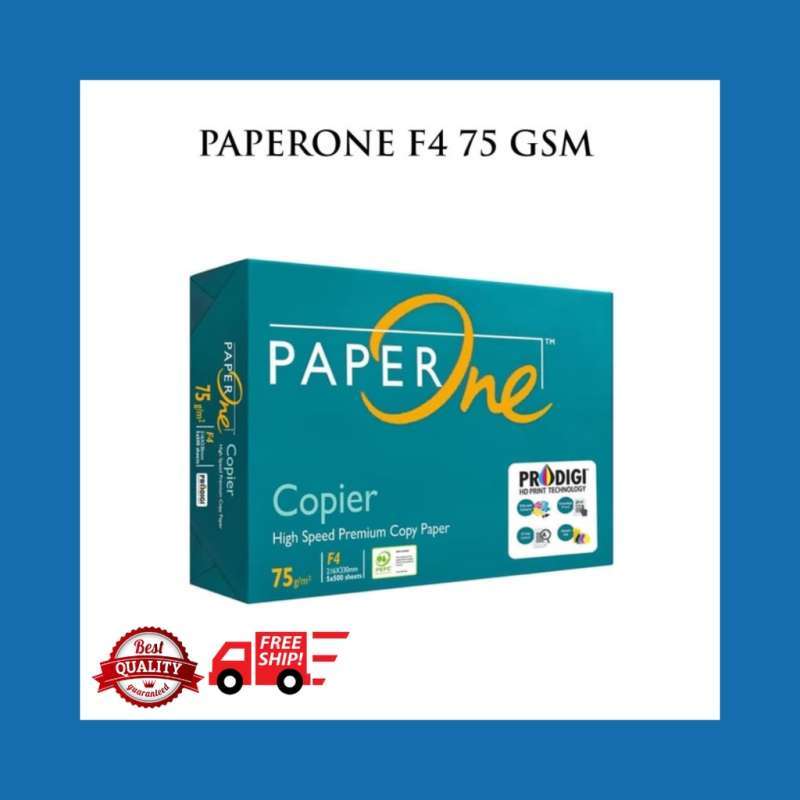 Jual KERTAS PAPER ONE F4 75GR di Seller O'SMART STATIONERY DEMANG - 26 ...