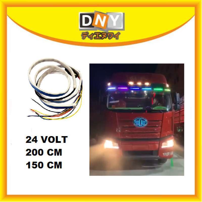 Promo LAMPU REM BUS RGB LAMPU REM TRUK RGB 24 VOLT LED BAGASI RGB 24V ...