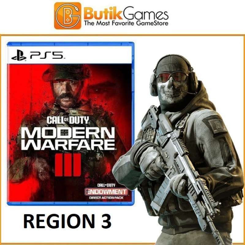 Jual COD MW3 MW 3 Call of Duty Modern Warfare III 3 2023 PS5 di Seller Butikgames - Toko My ...