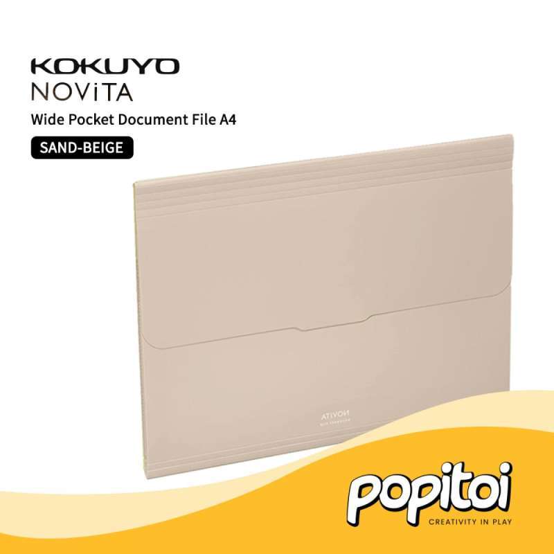 Jual Kokuyo Novita Wide Pocket Document File A4 6P LEAF-GREEN di Seller Popitoi - Dr. Sutomo ...