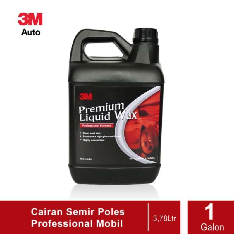 Promo 3M 6006 Premium Liquid Wax (gallon) - Cairan Semir, Polish/Poles ...