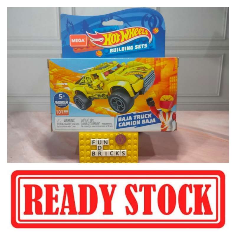 Promo Hot Wheels Building Sets Mega Construx Baja Truck Camion Baja ...