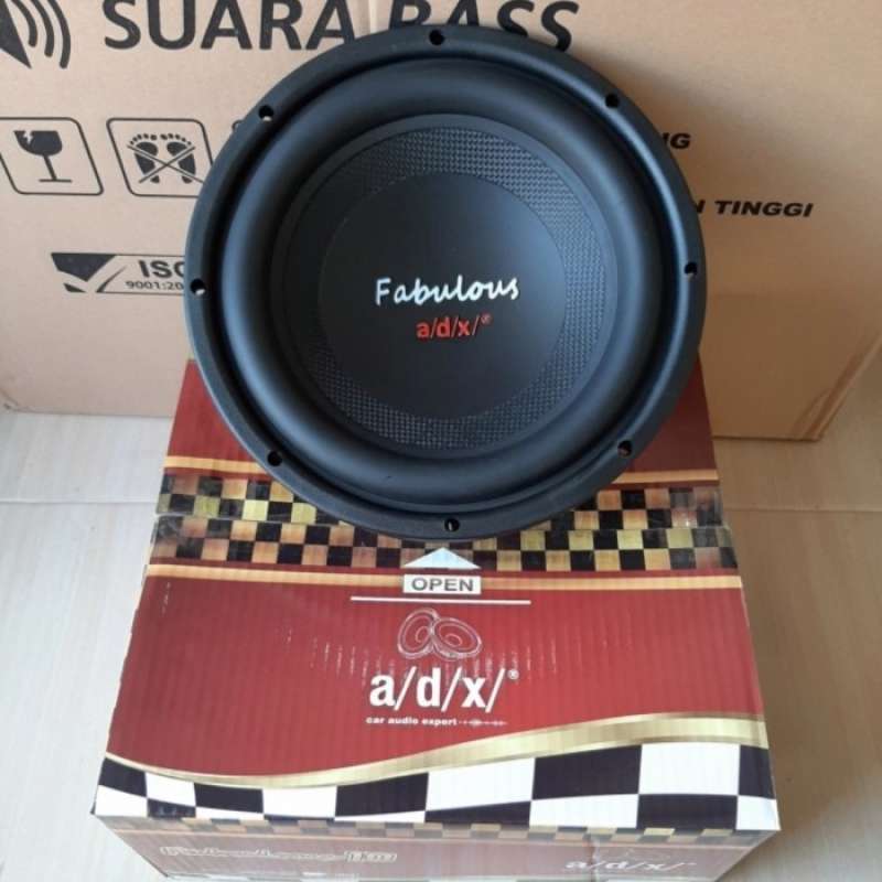 Promo Subwoofer Adx Fabulous 10 Inch/12 Inch Double Coil Diskon 9% Di ...