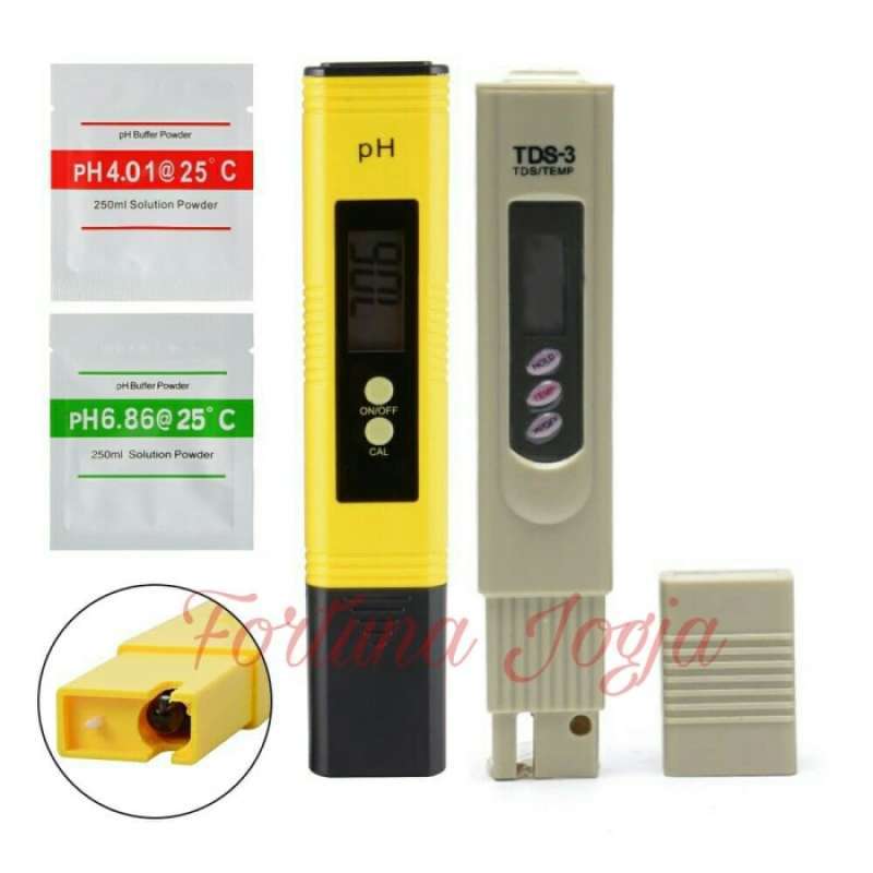 Promo Paket Murah PH Meter Otomatis Kalibrasi Dan TDS-3 Meter Digital ...