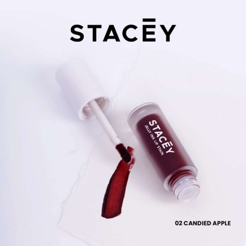 Jual Stacey Jelly Ink Lip Stain - Lip Tint stain Glossy - STA JEL 02 di ...